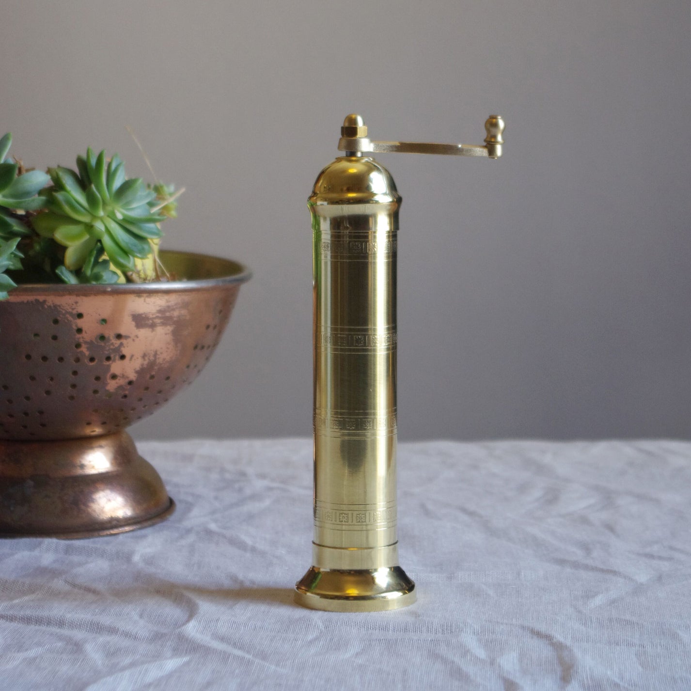 Alexander Brass Salt Mill 109 – Miss Arthur